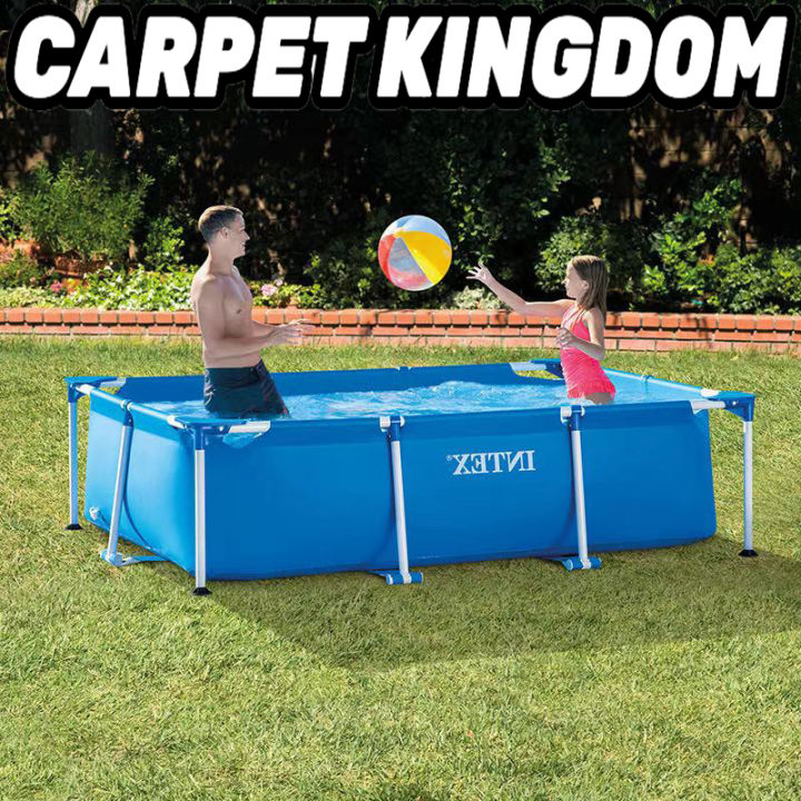 Carpet Kingdom Portable Swimming Pool With Free Cover and Drainage ...