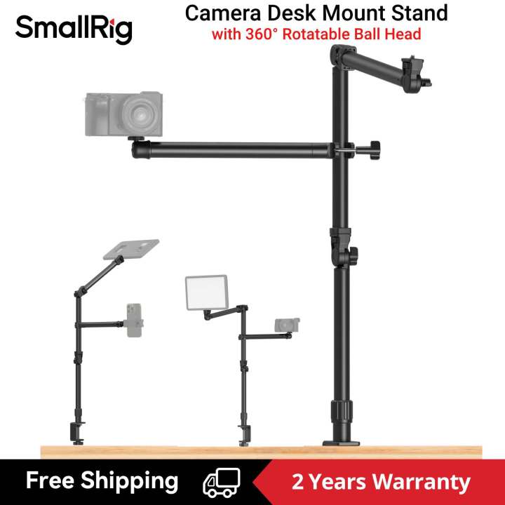 SmallRig Live Desktop Camera Bracket Camera Desk Mount Stand with ...