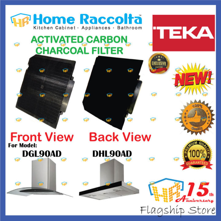 Activated Carbon Filter For Teka Cooker Hood TEKA DGL90AD DHL90AD | Lazada