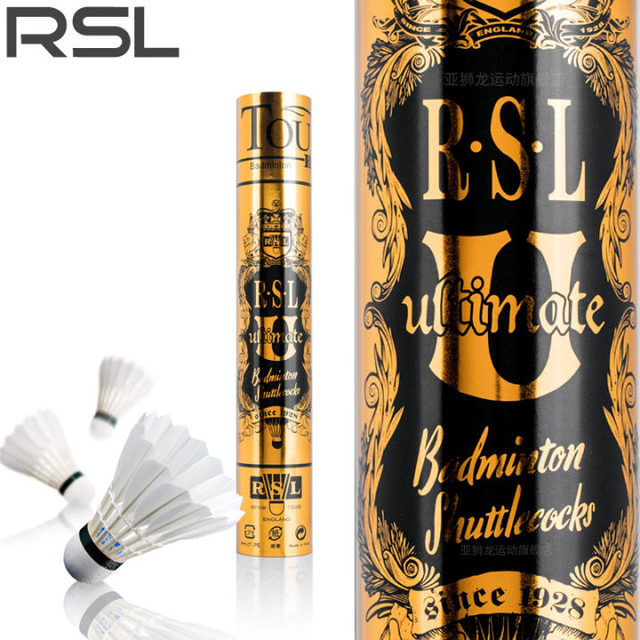 RSL Lion Dragon Badminton Goose Feather Amateur Match Durable Flight ...