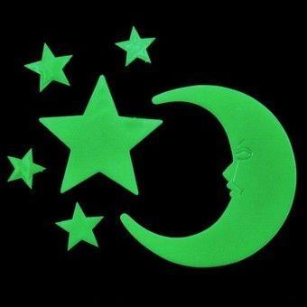 Sticker Glow In The Dark Wallpaper Dinding Sticker Menyala | Lazada ...