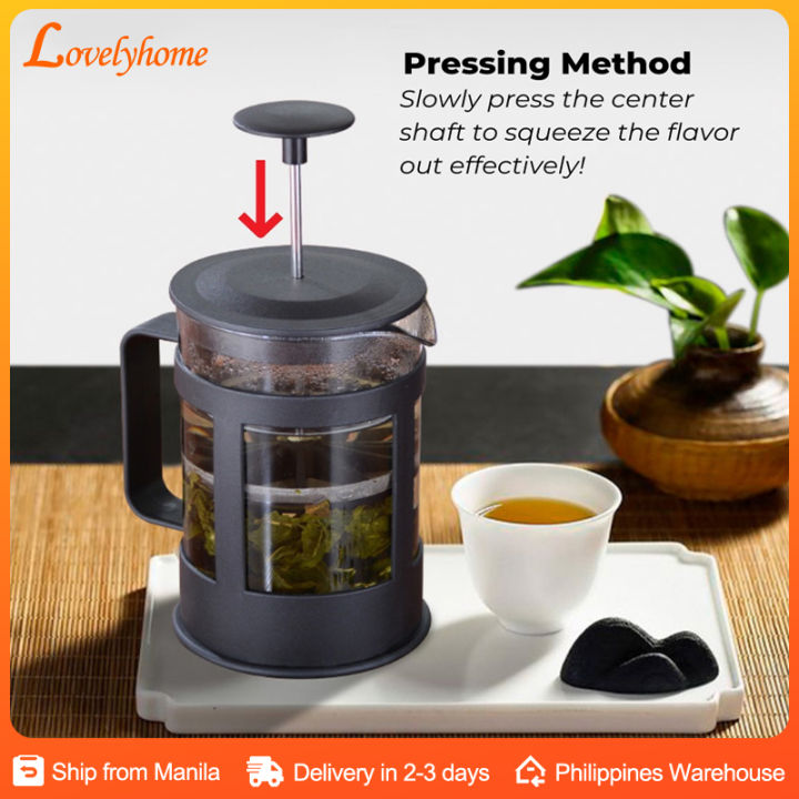 Hand Brewed Coffee Pot Pressure Pot Stainless Steel Filter Screen Tea ...