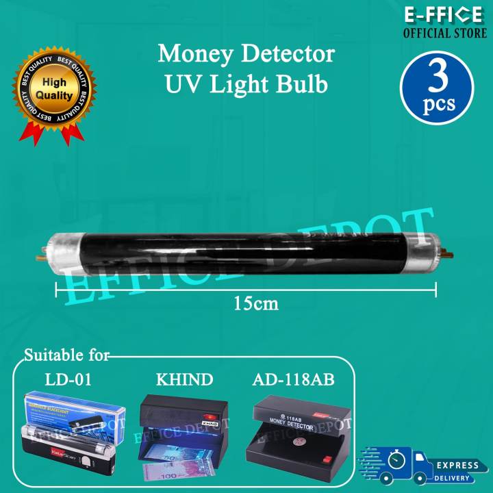 Effice Depot - Money Detector UV Light Bulb T5 4W / Money Detector UV ...