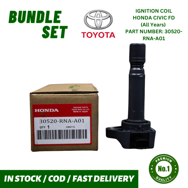 IGNITION COIL for HONDA CIVIC FD (All Years) (30520-RNA-A01) / car ...