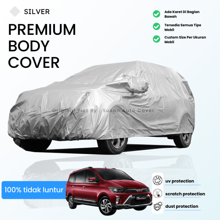 Body Cover Mobil Wuling Confero / Sarung Mobil Wuling / Mantel Mobil ...