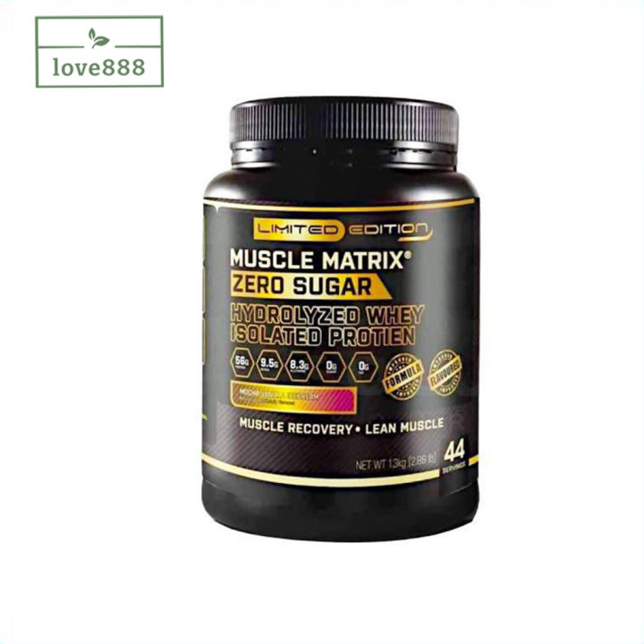（Ensure 100% authenticity）Muscle Matrix Whey Protein 1.3kg （44 Serving ...