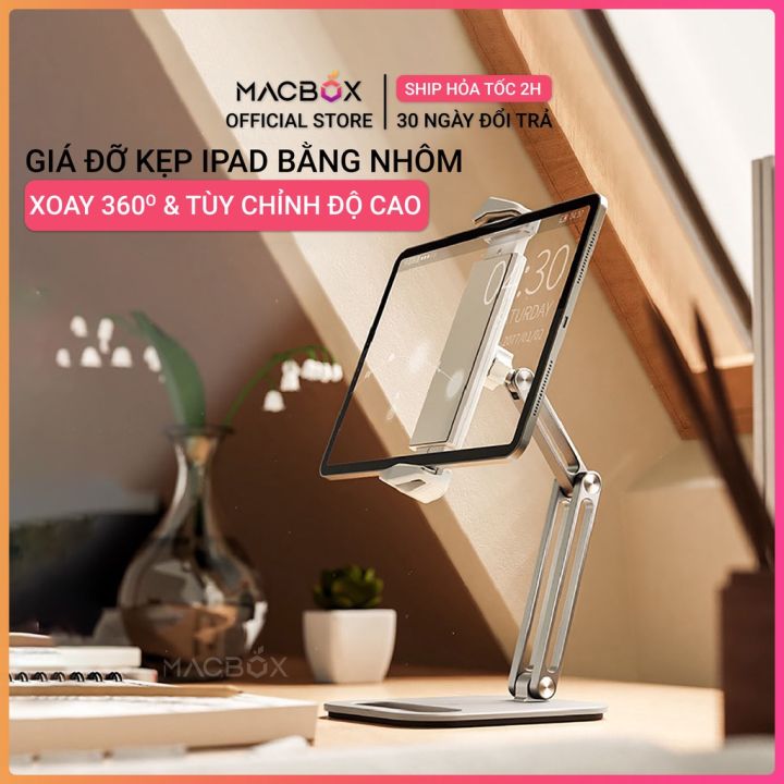 Giá Đỡ Ipad iρhone Galaxy Tab P47 Dạng Kẹp Máy Tính Bảng Tablet Xoay 360 Độ Macbox | Lazada.vn