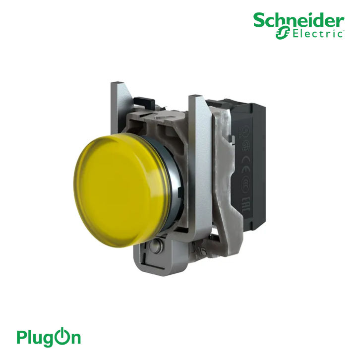 Schneider Electric XB4BVB5 (ZB4BV053+ZB4BVB5) ไพล็อทแลมป์ไฟแสดงสี แบบสี ...