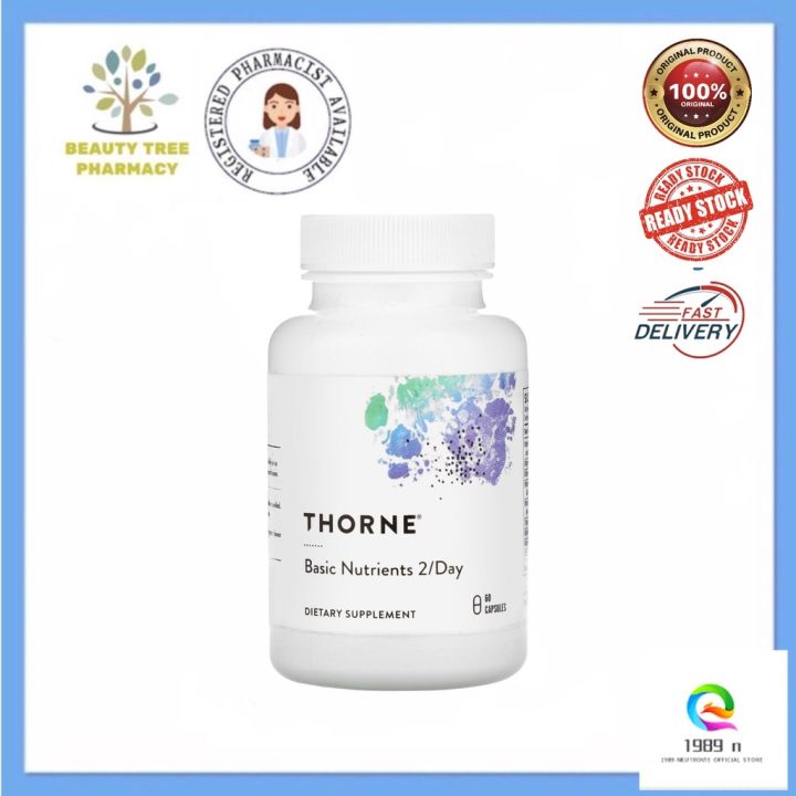 neutrovis official store Thorne Research Basic Nutrients 2/Day 60 ...