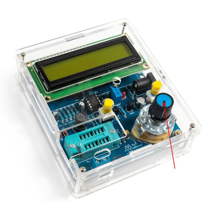 【WELOVEROOM】 Compact Digital Capacitance Inductance Meter Kit USB ...