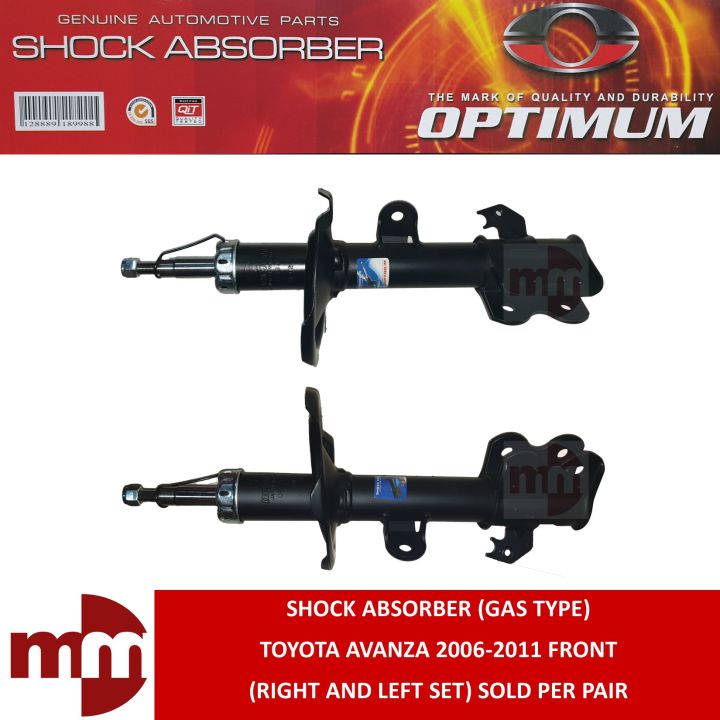 OPTIMUM Shock Absorber for TOYOTA AVANZA 2006-2011 FRONT Gas Type ...