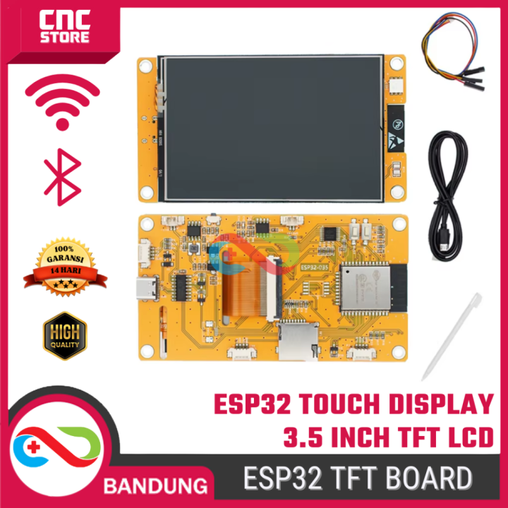 ESP32 Development Board dengan Layar Sentuh 3.5 Inch – WiFi Bluetooth ...