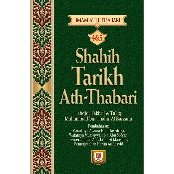 Buku Shahih Tarikh At-Thabari Jilid 4&5 | Lazada Indonesia