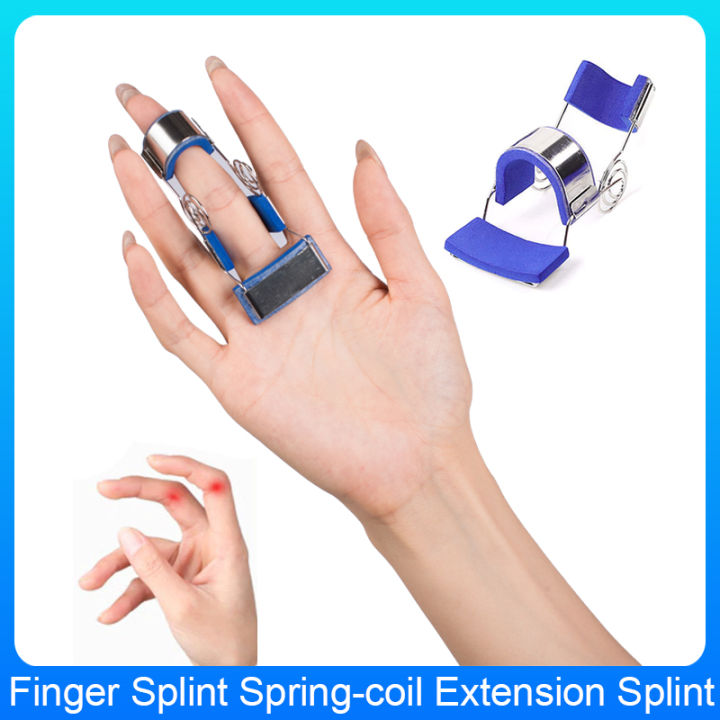 CHI YUAN Finger Jiont Trainers Splint Spasm Orthosis Function Fraction ...