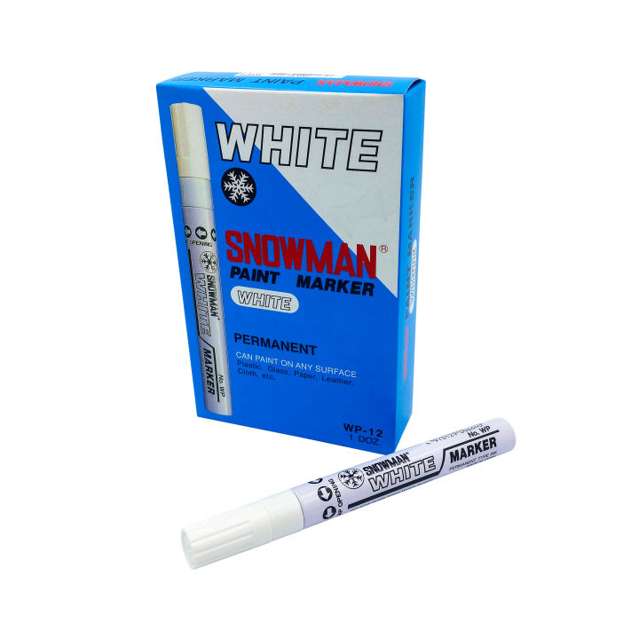 12 Pcs. Snowman Paint Marker | Lazada PH