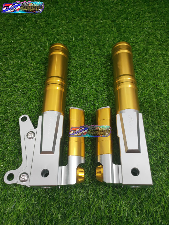 TTGR RACING FRONT SHOCK COVER YAMAHA MIO SPORTY / MIO I 125 / MIO MX (OUTTER TUBE ONLY) WITH ...