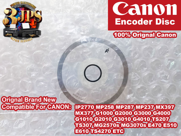 Canon Round Encoder Disc For Canon G1000 MG2570S E510 G4010 TS207 MP287 ...