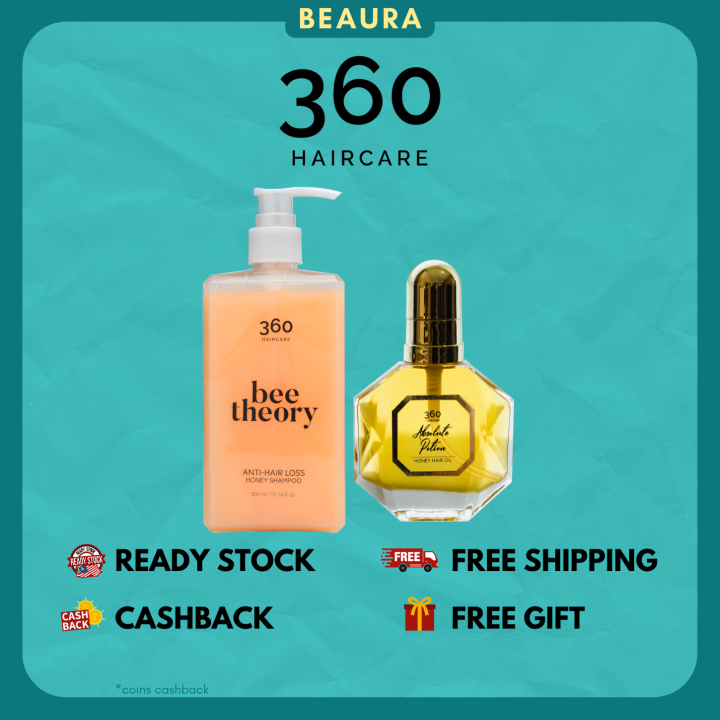 360 HAIRCARE BEE THEORY SHAMPOO HAIR OIL HAIR MASK | Lazada