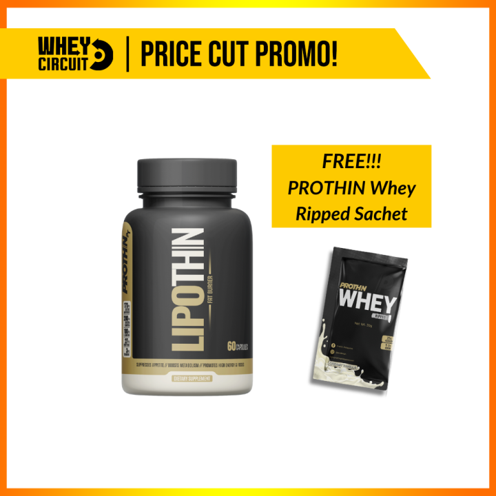 Prothin Lipothin Fat Burner 60 caps | Lazada PH