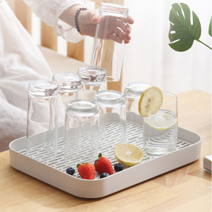[Ready Stock] INSOUND Cup Holder Plastic Kitchen Drain Tray Drying ...
