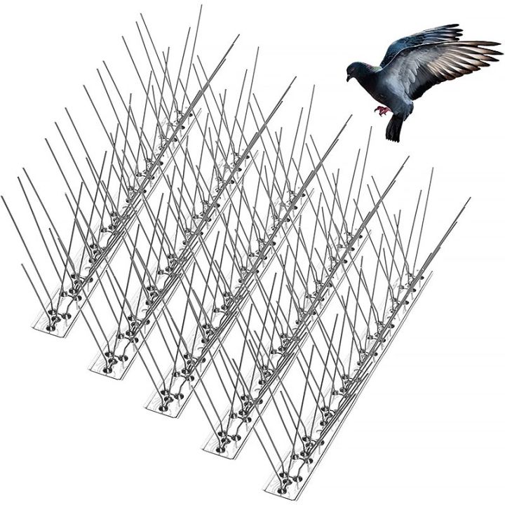 Pigeon Deterrent Spikes Effective Repel 33 centimeter Stainless Steel ...