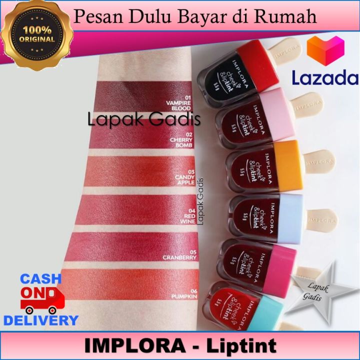 Implora Cheek and Lip tint | Lazada Indonesia