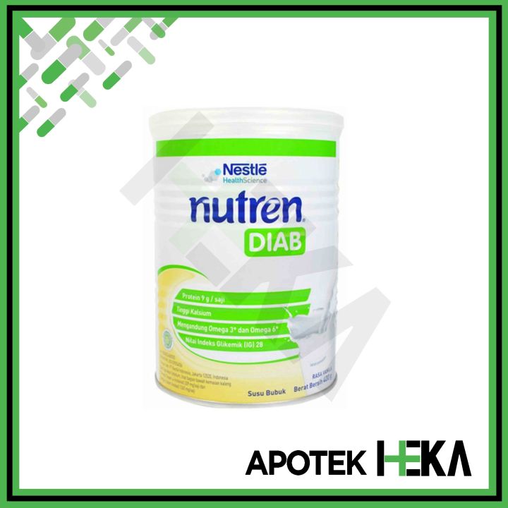 Nutren Diab 400 g - Susu Diabetes Menjaga Gula Darah | Lazada Indonesia