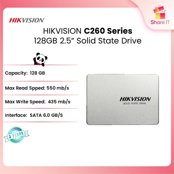 HIKVISION C260 Series 128GB 2.5“ SATA 6 GB/s Solid State Drive | Lazada