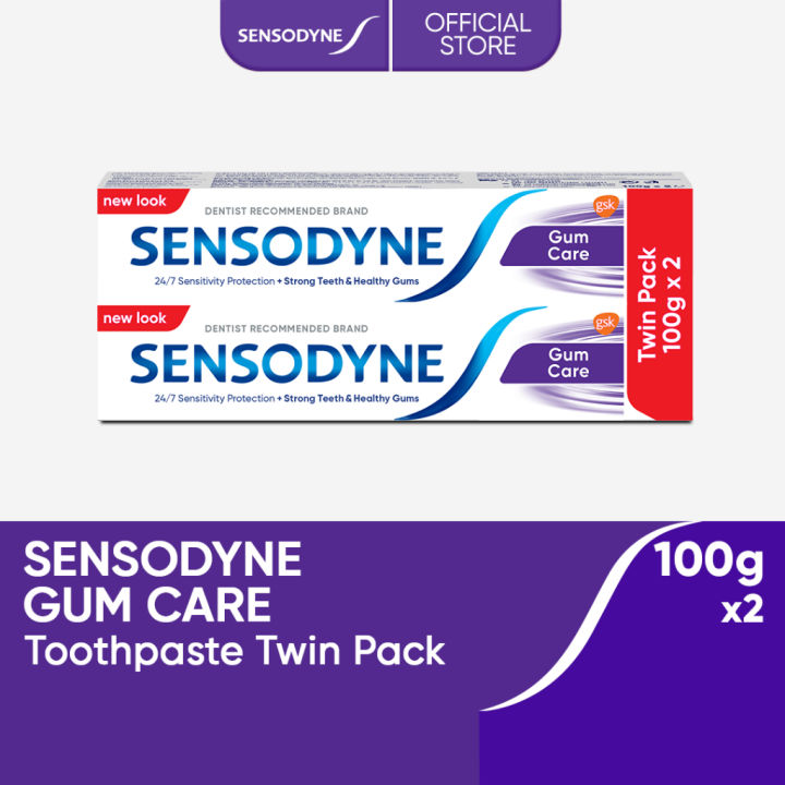 Sensodyne Gum Care Toothpaste 100g 【Twin Pack】 for Sensitivity ...
