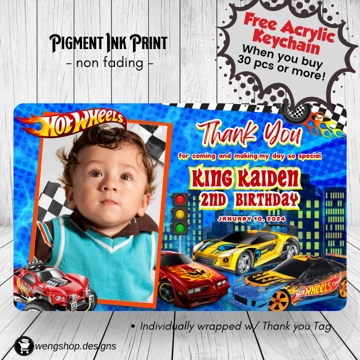 Hot Wheels | Race Car Ref Magnet Souvenir ATM Size | Lazada PH