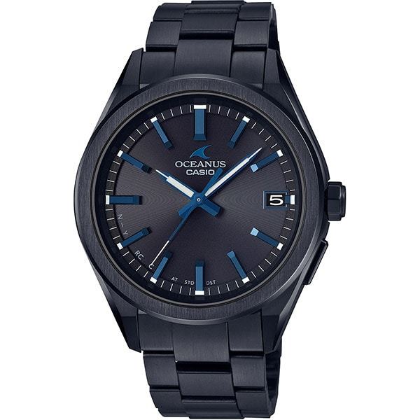 CASIO OCEANUS OCW-T200SB-1AJF [OCEANUS 3 hands model All Black IP ...