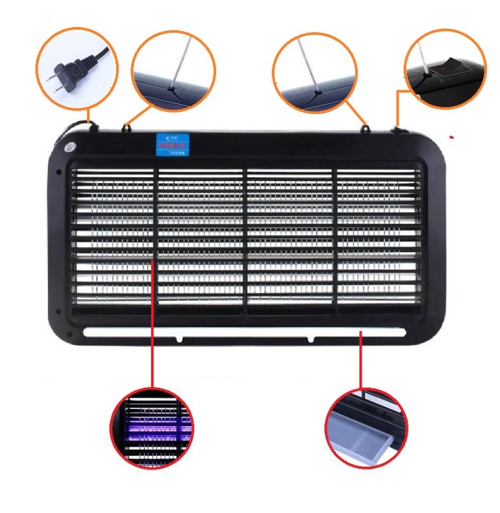 เครื่องดักยุง 360 องศา สองด้าน ใช้ดีมาก ระบบช๊อตไฟฟ้า เครื่องช็อตยุงและ ...
