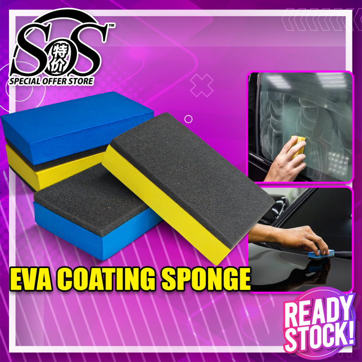 EVA Ceramic Coating Sponge/Car Coating Sponge/Scratch Removal Waxing ...
