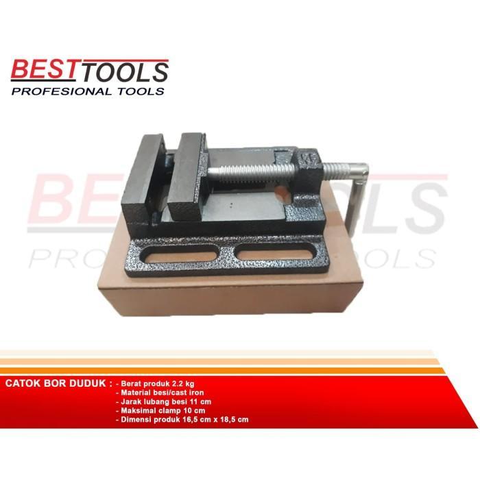 CATOK / RAGUM / TANGGEM VISE BOR DUDUK 4" (100MM) catok ragum penjepit ...