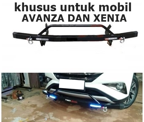 TOWING BUMPER DEPAN - TANDUK DEPAN MINI MOBIL AVANZA XENIA BESI BEMPER ...