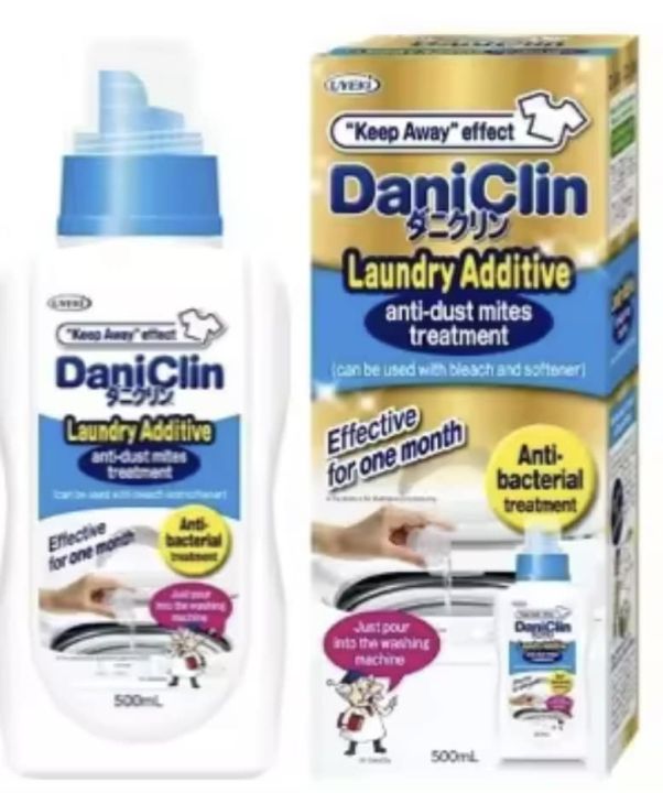 Uyeki Daniclin Dust Mite Laundry Additive (500ml) | Lazada Singapore