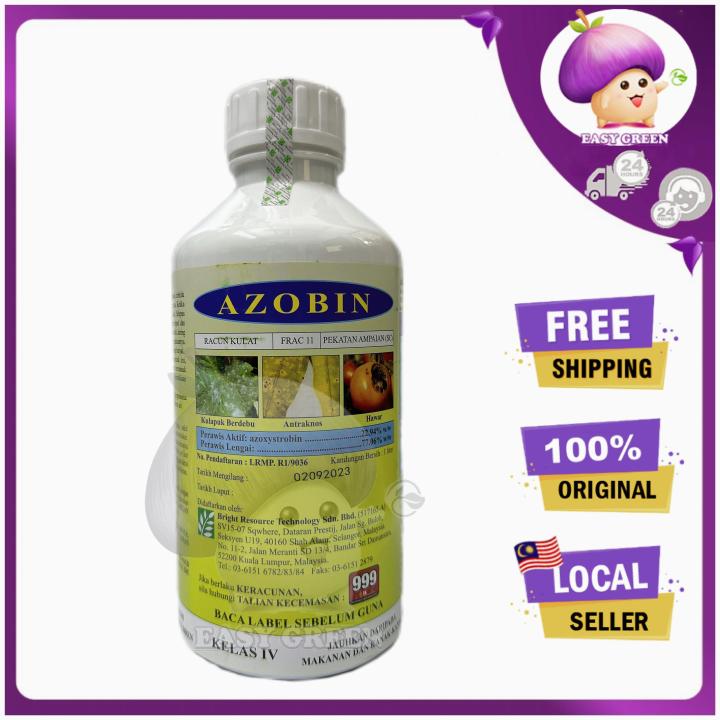 1L AZOBIN AZOXYSTROBIN 22.94% RACUN KULAT POWER KARAT FUNGICIDES/HAWAR ...