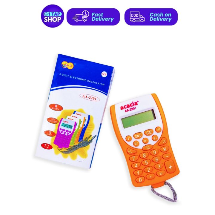 1Tap 8-Digit Calculator - Acacia Electronic Calculator | Lazada PH