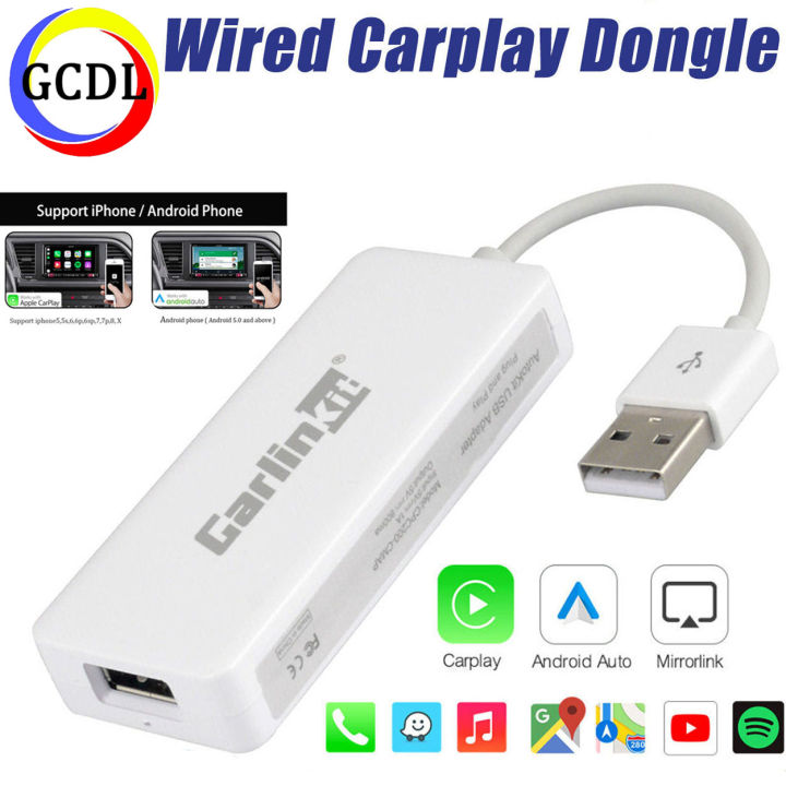 CarlinKit Wired CarPlay Dongle Android Auto fit for Car Radio System ...