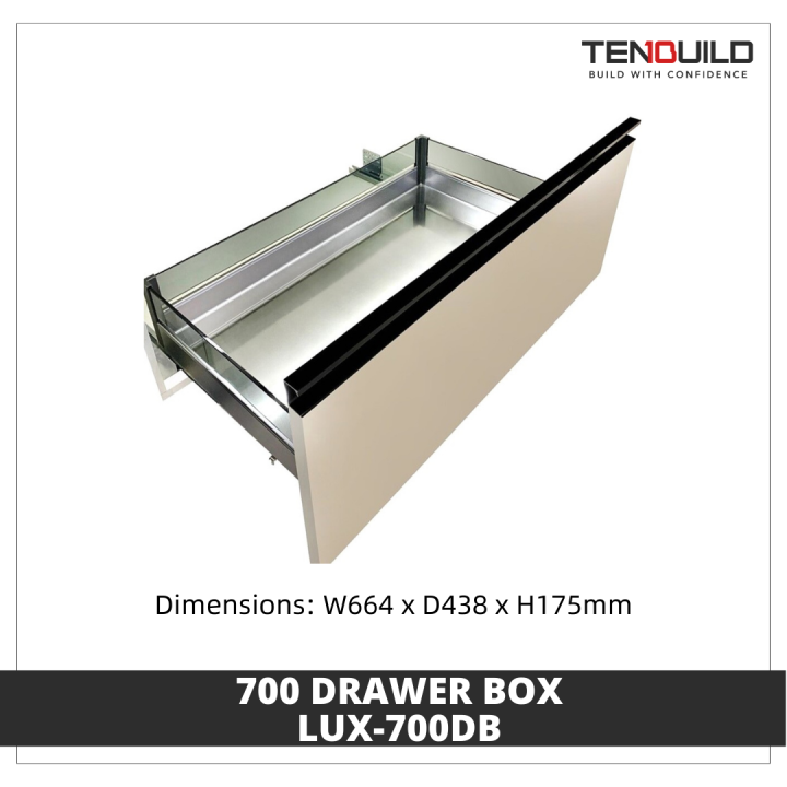 Tenbuild 700 Drawer Box LUX-700DB | Lazada PH