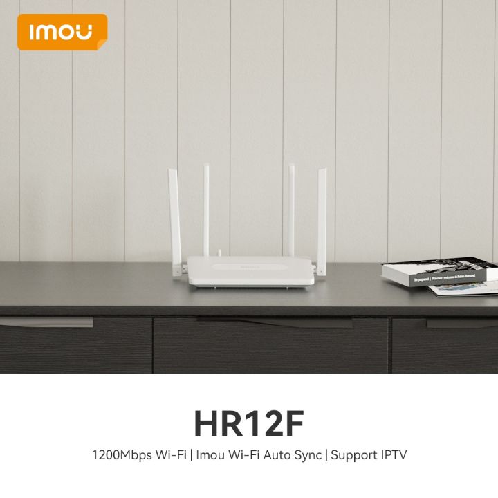 Wireless Router IMOU HR12F AC1200 Dual Band Wi-Fi Router WiFi 2.4GHz ...