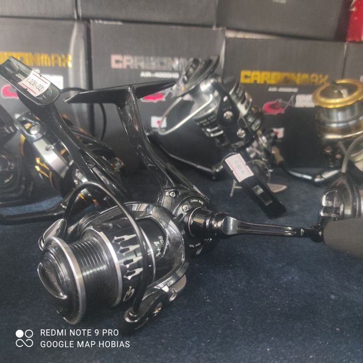 reel pancing GTECH carbonmax ukuran 800. ukuran 1000. ukuran 2000. 2500 ...