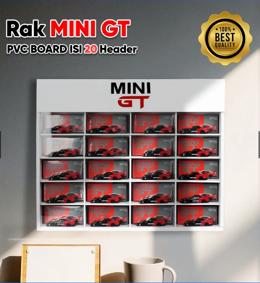 Rak Mini GT Bahan PVC Board Isi 20 Dengan Logo | Lazada Indonesia