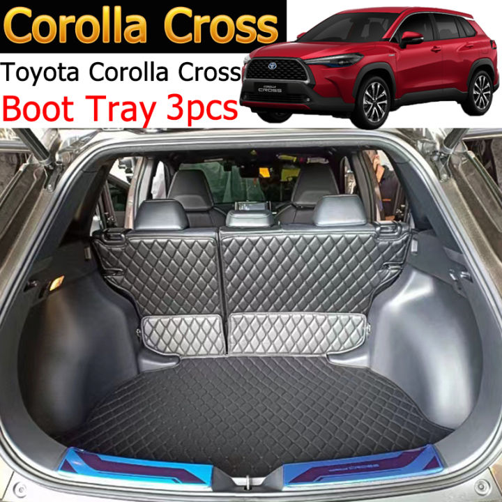 Toyota Corolla Cross Boot Tray Full Rear Cargo Trunk Mat PREMIUM ...