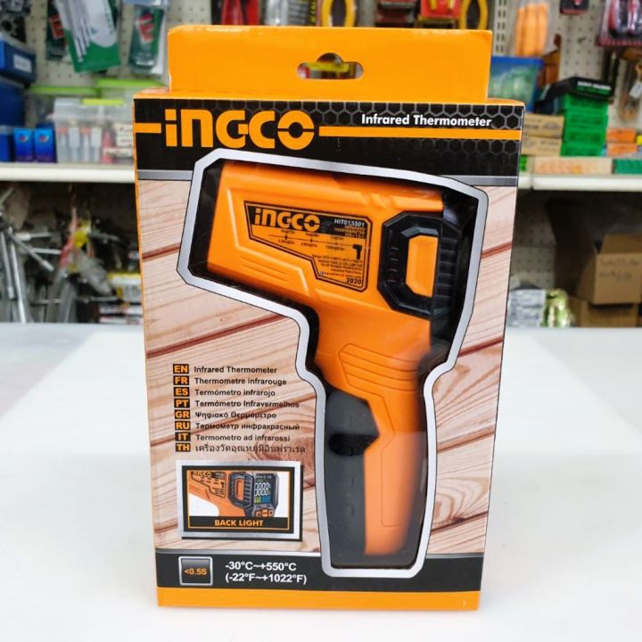 INGCO HIT015501 เครื่องวัดอุณหภูมิ อินฟราเรด (ดิจิตอล) (Infrared ...