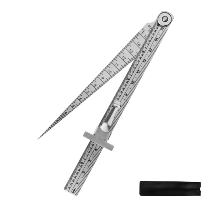 Stainless Steel Double Scale Tapers Gauges Tool For Depth Length ...
