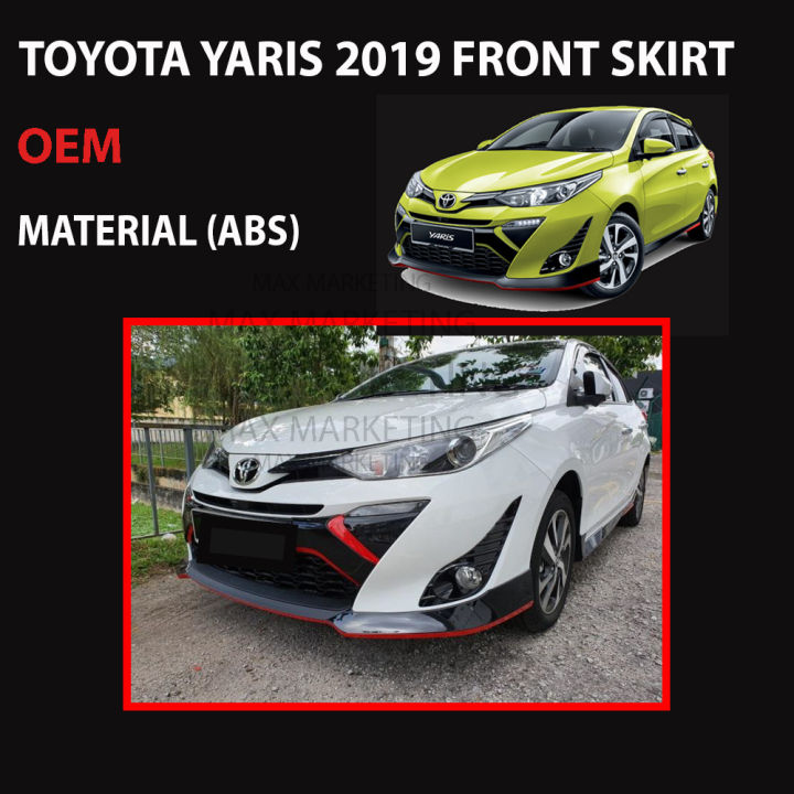 TOYOTA YARIS 2019 FRONT SKRIT OEM | Lazada