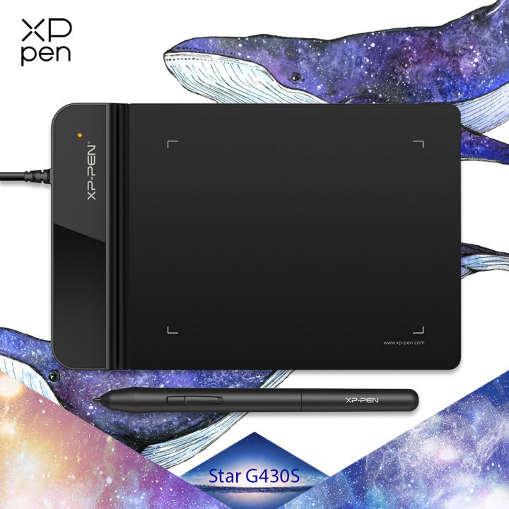【Local Delivery】XPPen G430S 4 x 3 inch Ultrathin Graphic Drawing Tablet ...