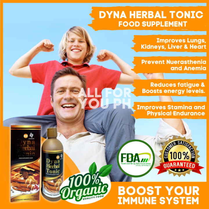 Dyna Herbal Tonic 150ml Immune Booster Extracted from 15 types of ...