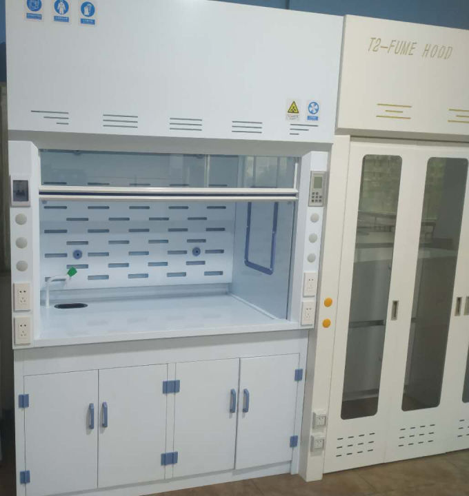 Laboratory laboratory PP all-steel FRP fume hood fume hood fan duct ...